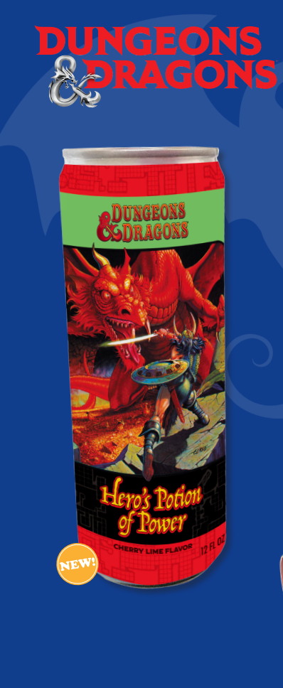 Dungeons and Dragons Hero's Potion of Power Drink – Dead Dave Designs