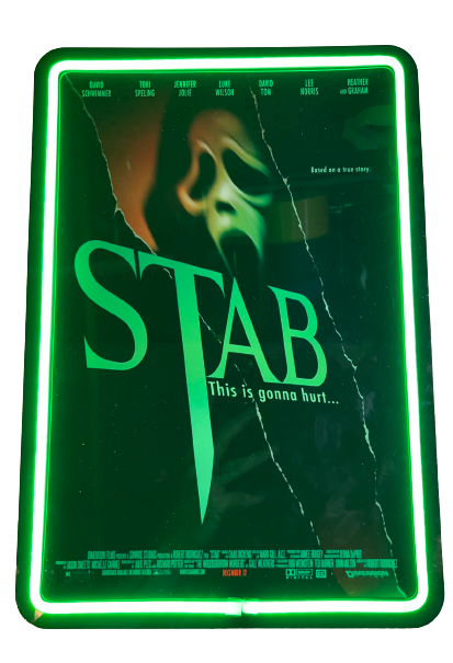 Stab Scream Neon Light – Dead Dave Designs